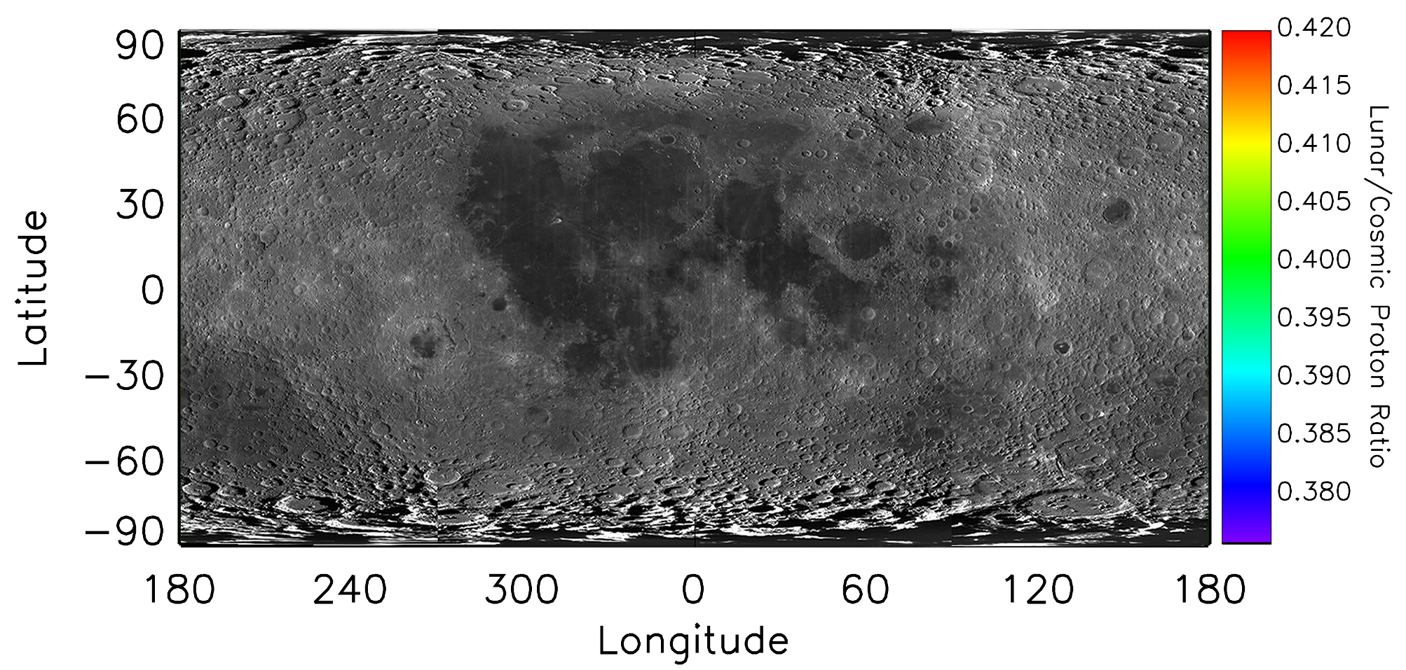 CRaTER Data Products - Albedo Map
